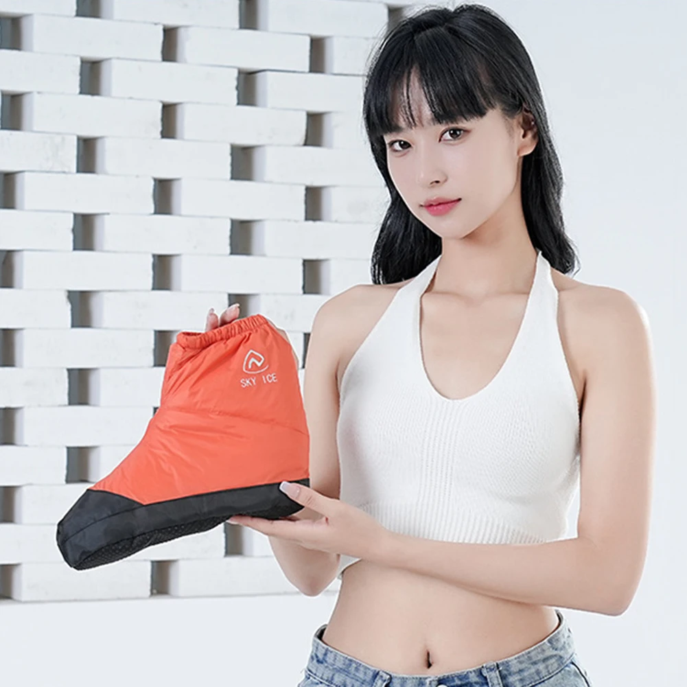 Down-Booties-Socks-Ultralight-Duck-Down-Booties-Windproof-Waterproof ...