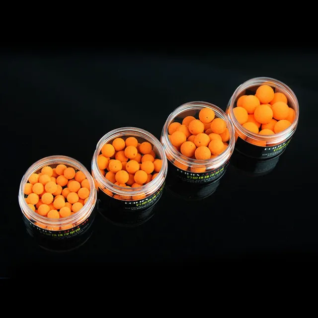 Sazan bal kc l k cazibesi Pop Ups Boilies boncuk yuzen EVA topu lezzet Mainline yemler Lures 8 17mm kanca yem bal kc l k araclar AliExpress