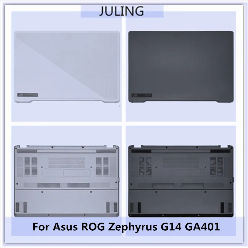 For-Asus-ROG-Zephyrus-G14-GA401-White-Black-Laptop-Top-Case-LCD-Back ...