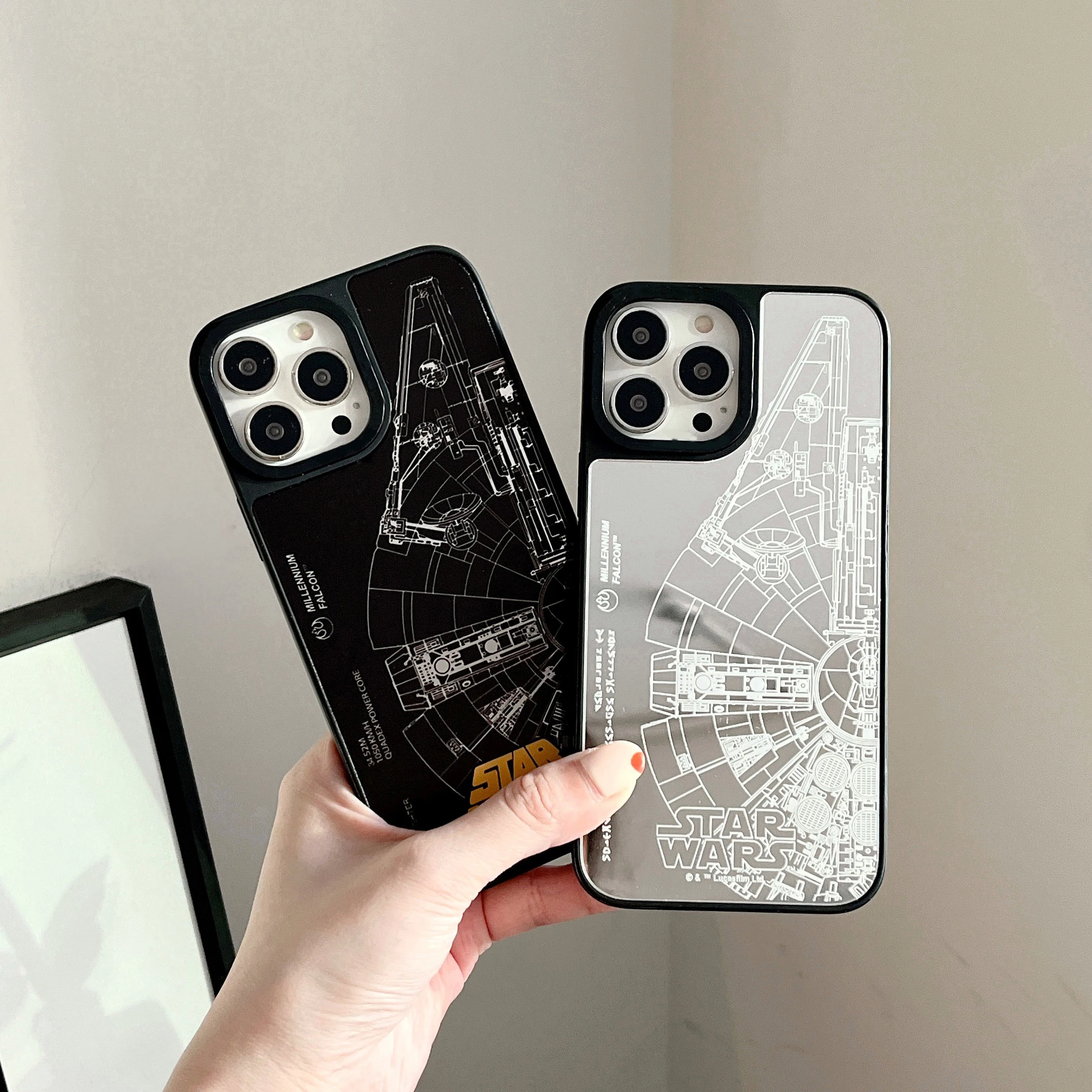 Trend-Brand-Star-Wars-For-Men-And-Wowen-Mirror-Phone-Cases-For-iPhone ...