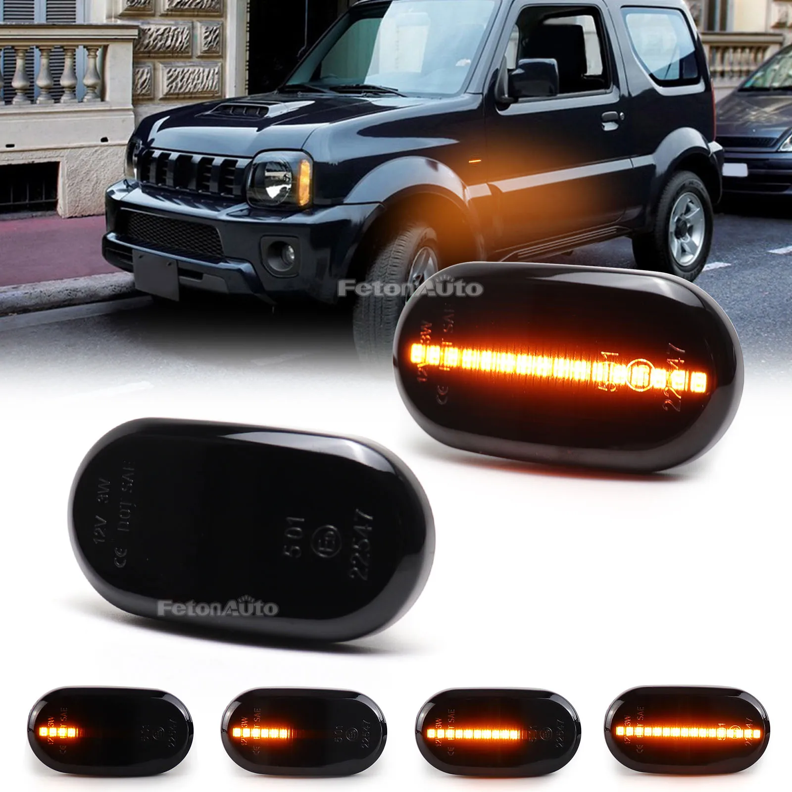 Dynamic-LED-Side-Marker-Turn-Signal-Indicator-Repeater-Light-For-Suzuki ...
