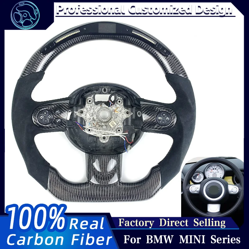 Car-For-BMW-MINI-R56-R53-R51-R52-R54-R55-R60-R61-LED-Display-Carbon ...