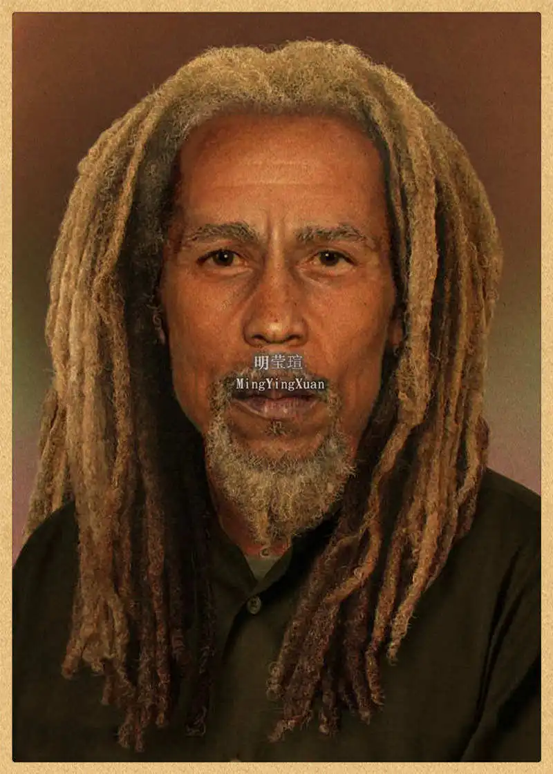 Bob Marley Dreadlocks Poster