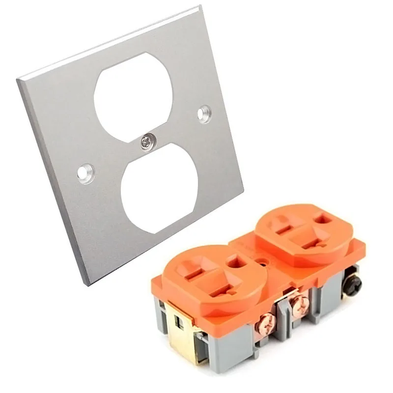 Power-Outlet-Socket-3Pin-American-US-Standard-Wall-Socket-Panel-Pure ...