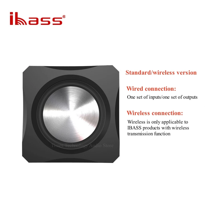 Ibass 100W High-power 6.5 Inch Active Subwoofer Wired Power Amplifier ...