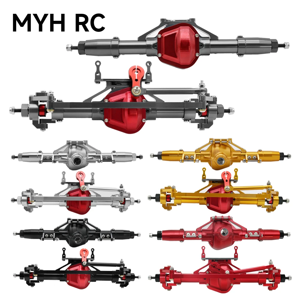 Metal Front And Rear Axle Aluminum Alloy Straight Axle For 1/10 Rc ...