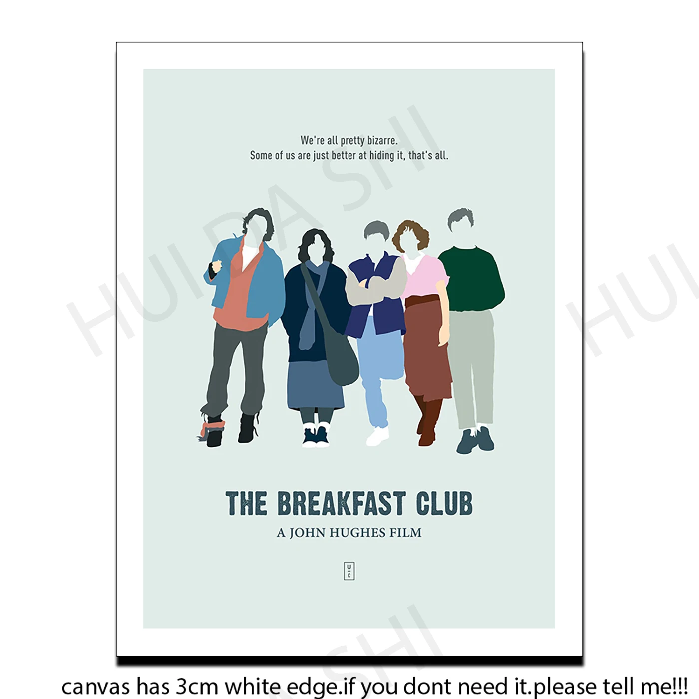 The Breakfast Club Minimalist Poster
