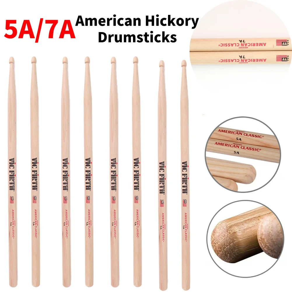 2PCS-Drumsticks-5A-7A-American-Hickory-Drumsticks-Schl-gel-Jazz-Drum ...