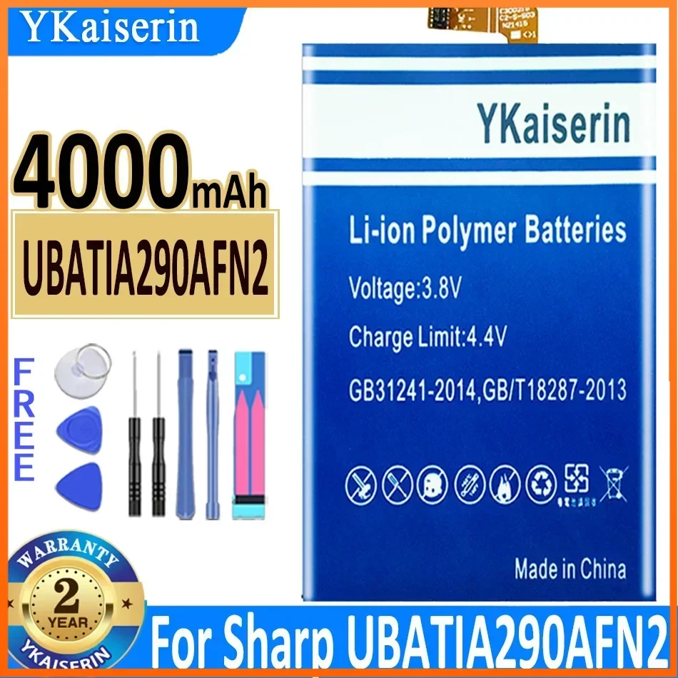 YKaiserin-4000mAh-UBATIA290AFN2-Battery-for-Sharp-AQUOS-R2C-803sh-R2-Compact-Smartphone ...