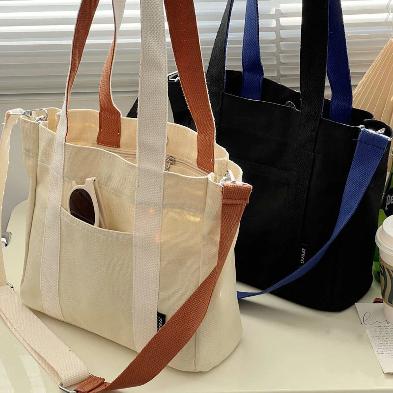 Hylhexyr Simple Handbag Hand Carry Messenger Bag Square Shoulder Bags ...