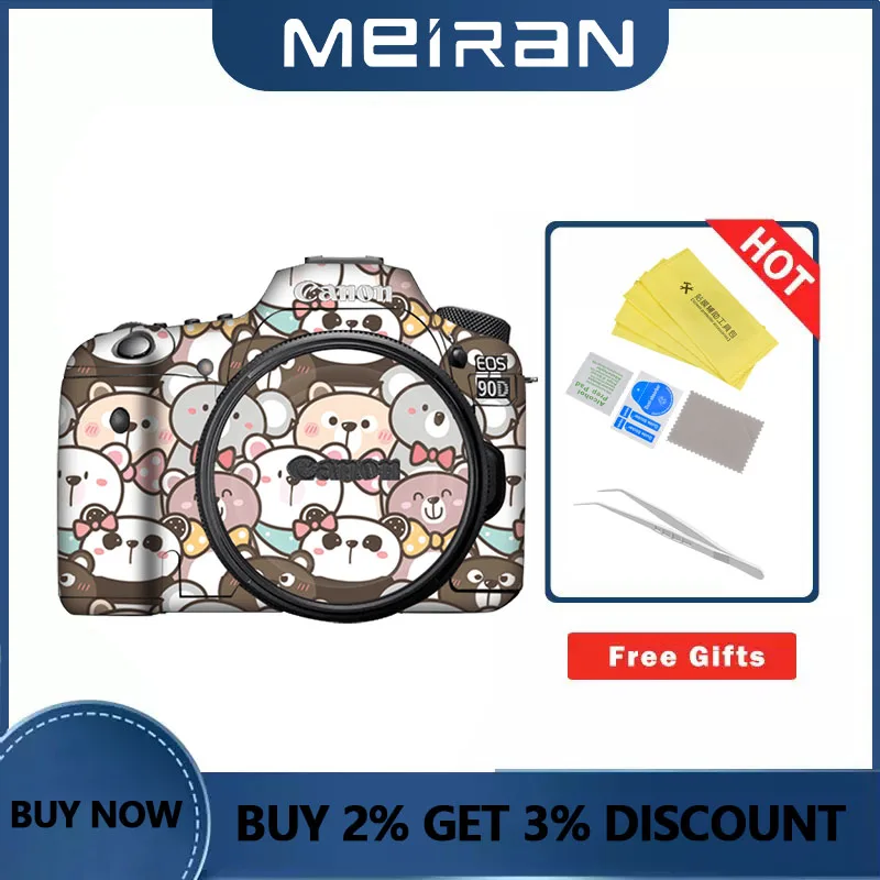 Camera-body-Skin-For-Canon-EOS-90D-Camera-Skin-Sticker-Decal-Protector ...