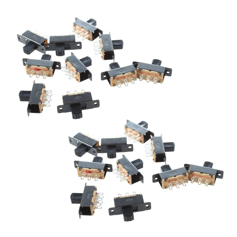 Promotion-20-Pcs-SS22F25-G7-2-Position-DPDT-2P2T-Panel-Mount-Mini-Slide ...