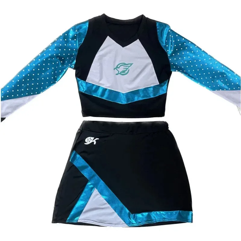 N5O5 maddy Euphoria Cheerleader Uniform Dress Perez Outfit Cosplay ...