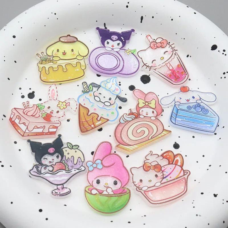 5-pack-Sanli-Ou-acrylic-cartoon-Kuromi-mymelody-Cinnamoroll-Kittycat ...