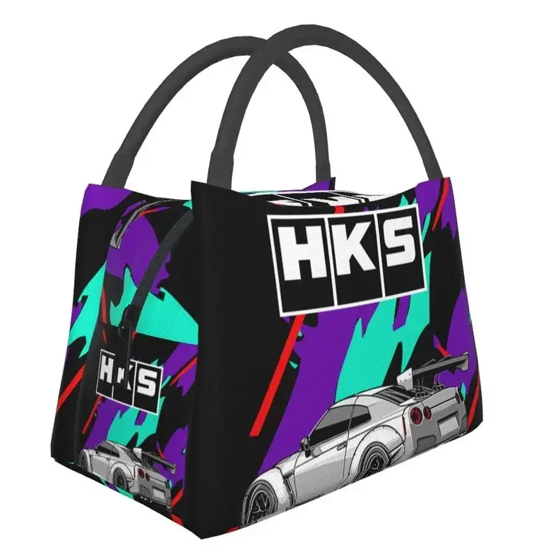 Custom-Japanese-Retro-Auto-Hks-Jdm-Drifting-Lunch-Bags-Men-Women-Cooler ...