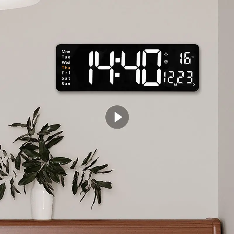 Contemporary Digital Wall Clocks