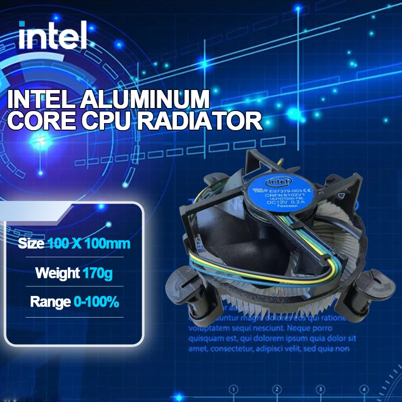 Intel-cooler-Fan-Original-New-Aluminium-PC-Desktop-Support-LGA-1150-775 ...