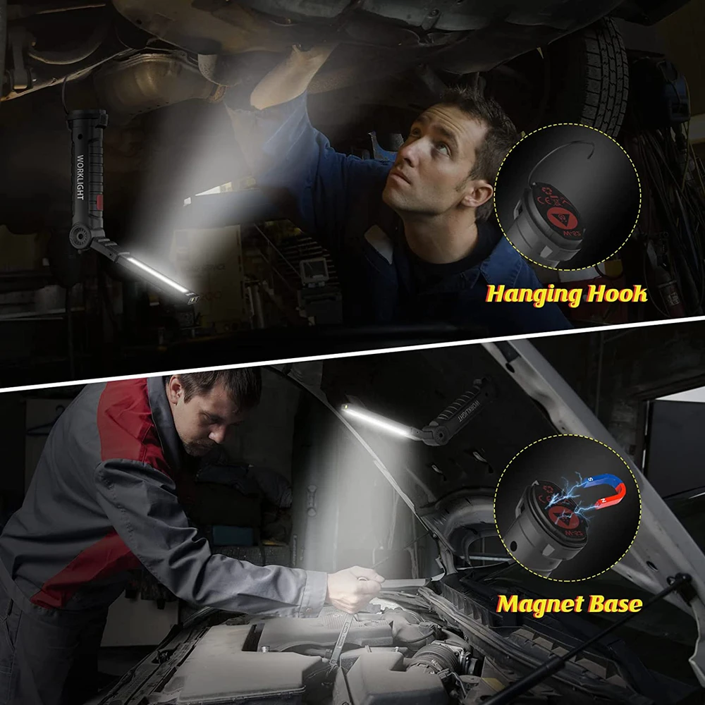 Купить Фонарь аккумуляторный кемпинговый W52 WorkLight Long с магнитом ...