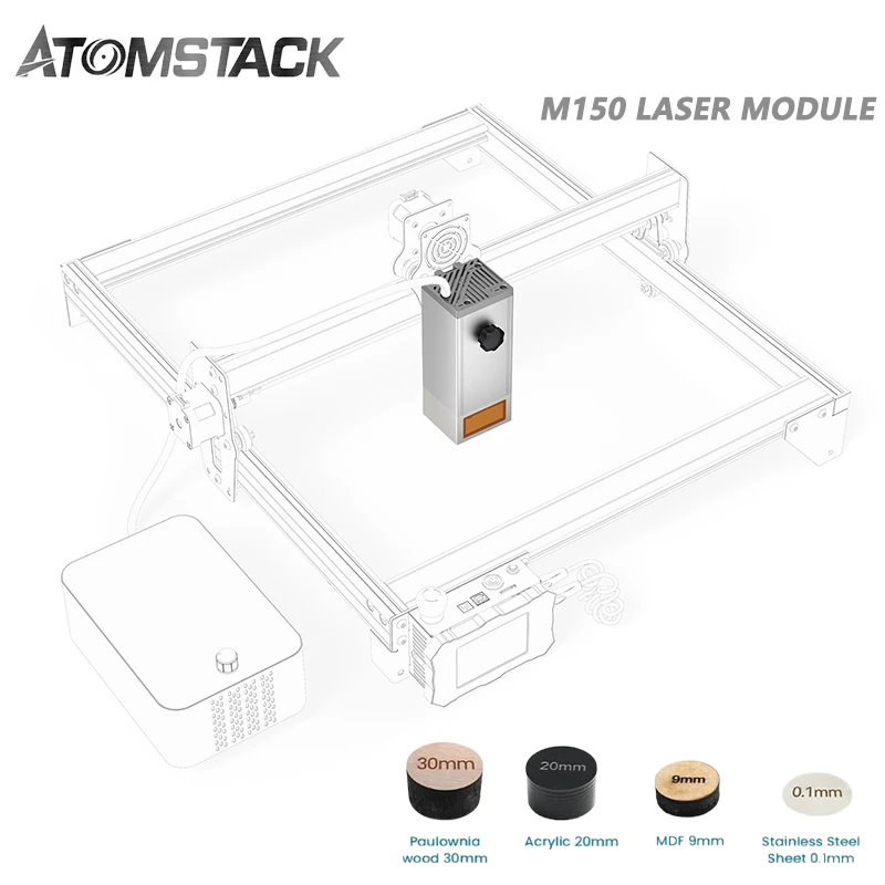ATOMSTACK M150 33W Power Output Laser Engraving Machine Laser Module ...