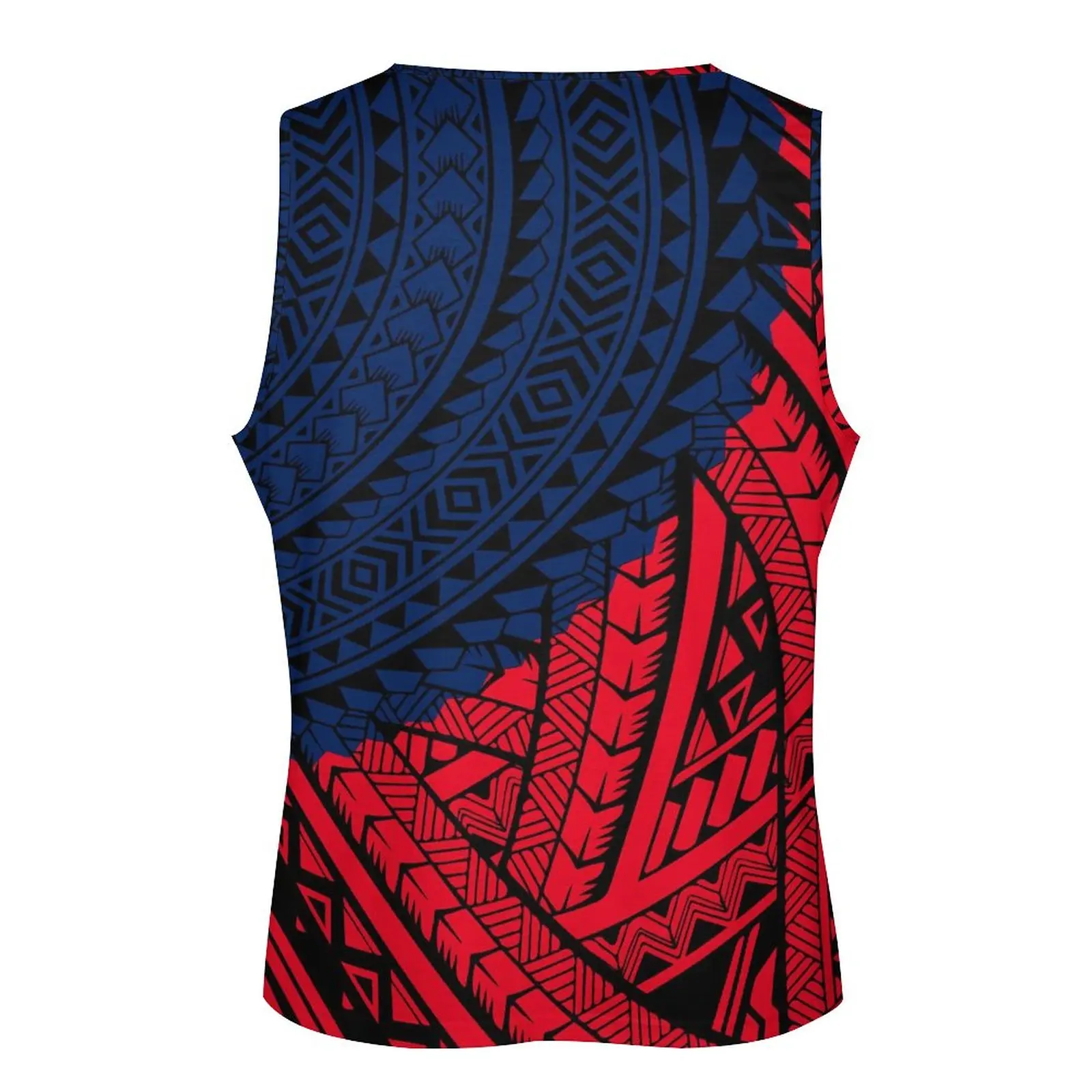 Polynesian Tribal Tank Tops Samoan Men Singlets Island Wear ...