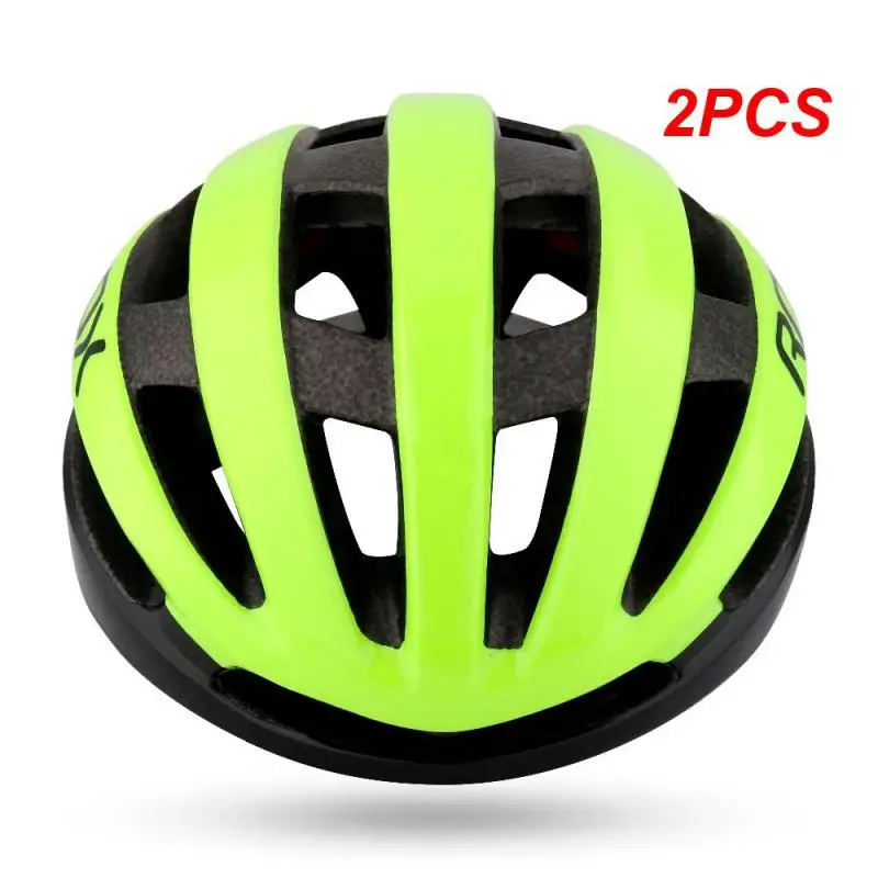 2PCS-Aero-Cycling-Helmet-City-Safety-Ultralight-Road-Bike-Helmet-Red ...