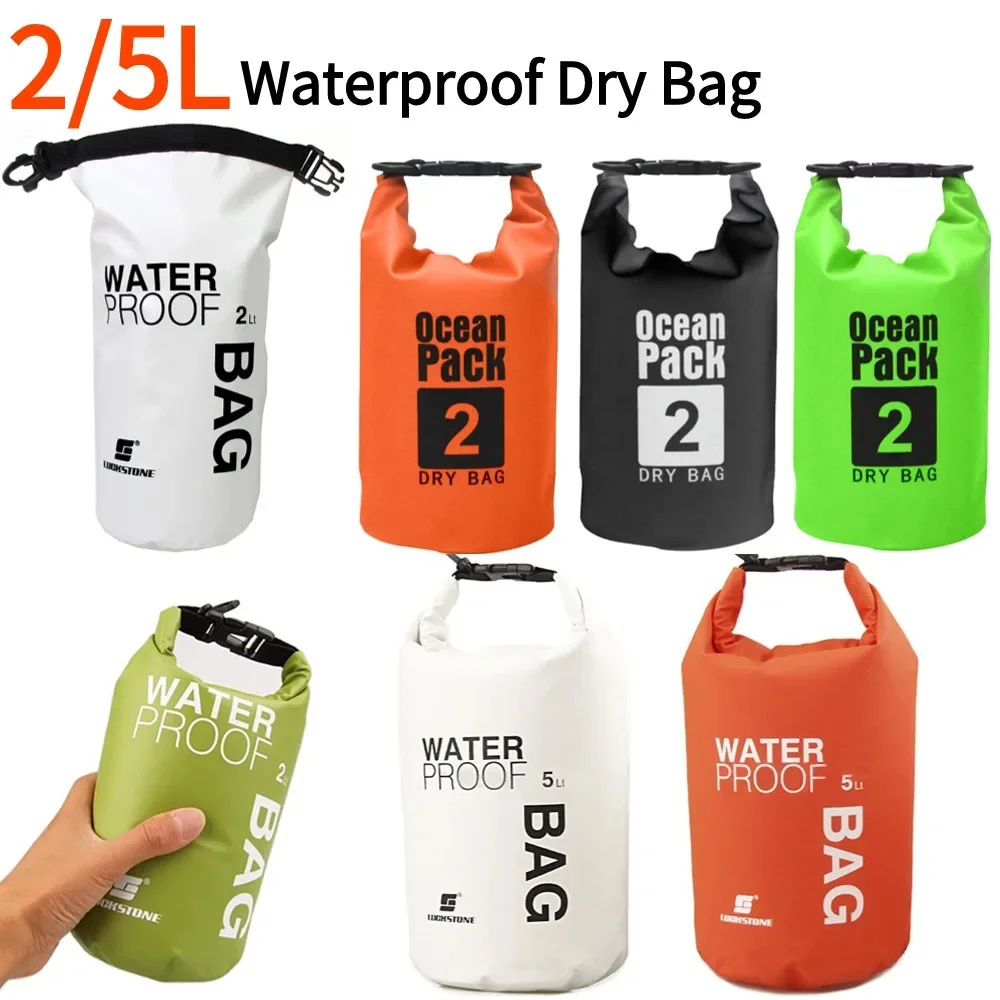 2L/5L Drifting PVC Mesh Bags Lightweight Waterproof Phone Pouch ...