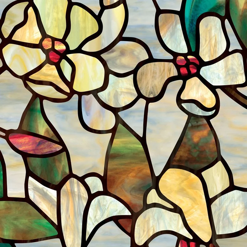 Window-Privacy-Film-Static-Film-Magnolia-Static-PVC-Privacy-Protection ...