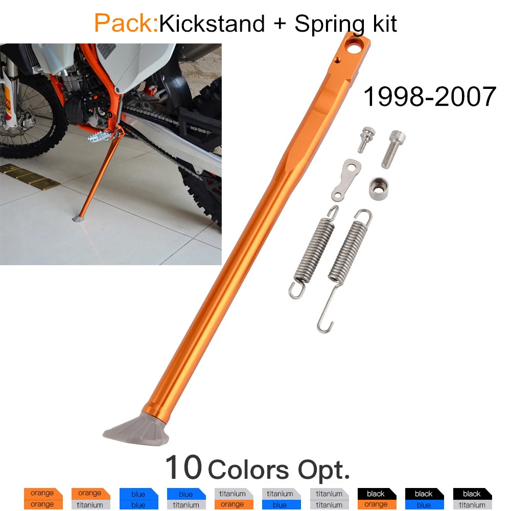 Aluminum Parking Side Stand Kickstand | Motorcycle Aluminum Side Stand ...