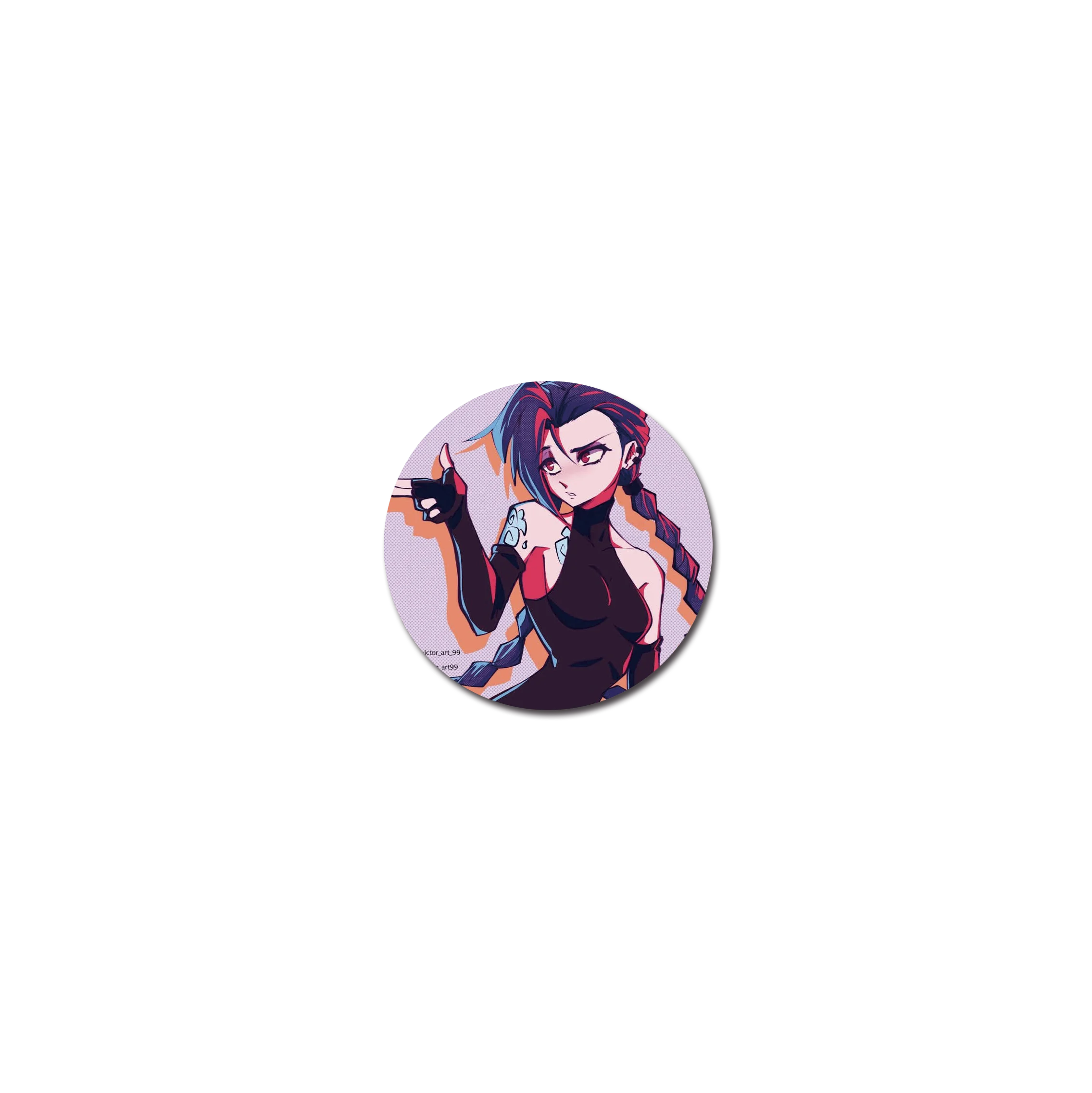 Jinx Logo Brooch: A Must-Have Accessory for League of Legends Fans
