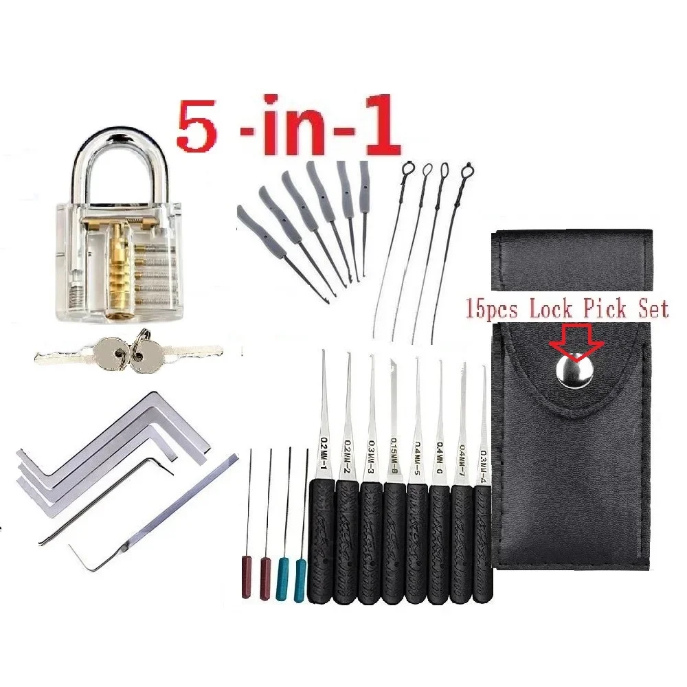 8piece-Lock-Pick-Set-Locksmith-Supplies-Broken-Key-Auto-Extractor ...