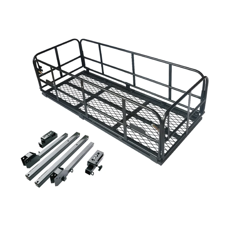800lbs-Folding-Rack-Cargo-Basket-Roof-Luggage-Carrier-Fit-SUV-Car-150 ...