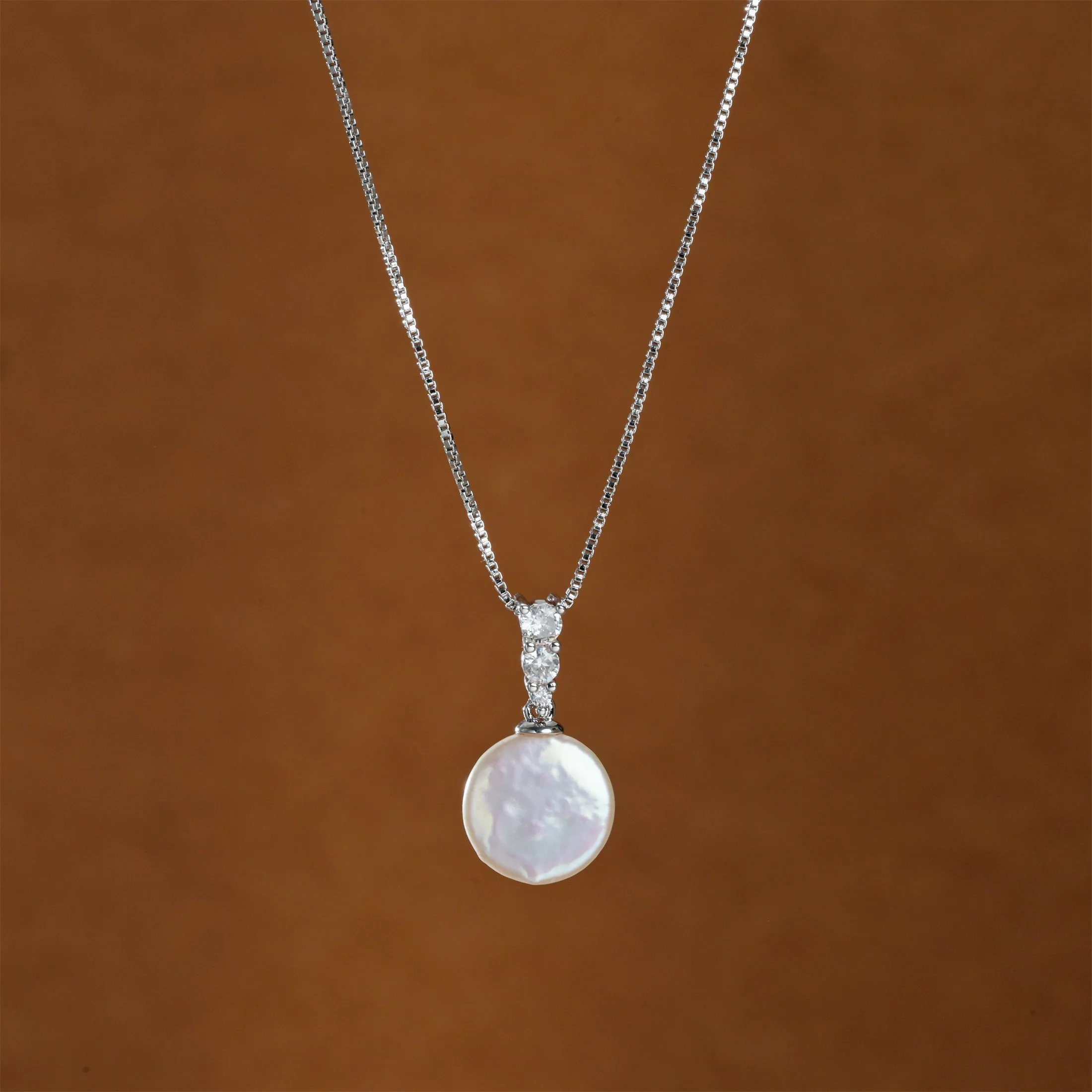 HENGSHENG-Colgante-de-Plata-de-Ley-925-para-mujer-y-ni-a-collar-con ...