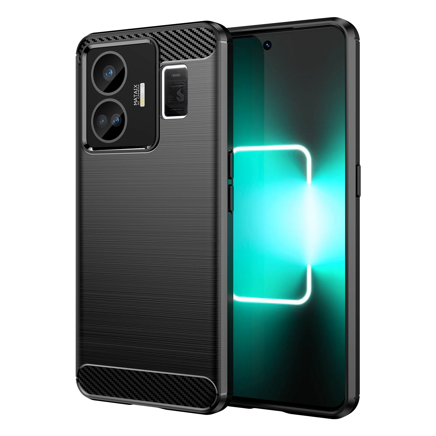 Shockproof-Mobile-Shell-For-Realme-GT-Neo-3-GT3-gt-3-Luxury-Carbon ...