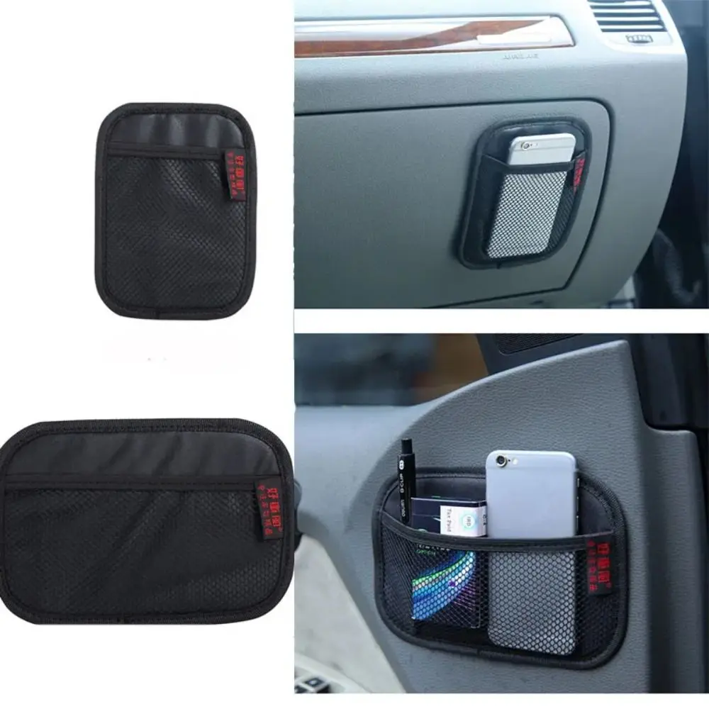 Multifunctional Universal Car Storage Net Oxford Fabric Black Car Mesh ...