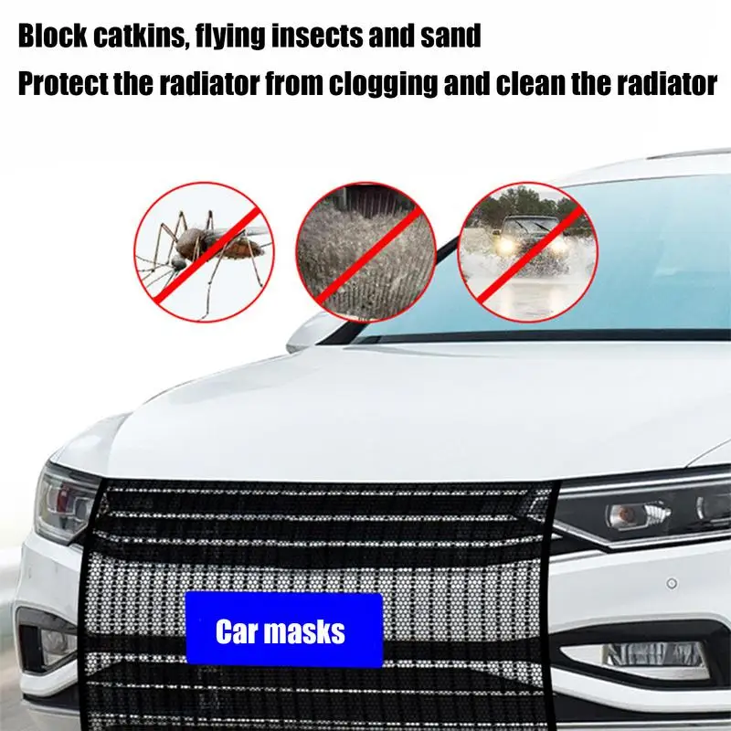 Front-Bumper-Net-Hood-Engine-Protection-Net-Washable-Car-Mesh ...