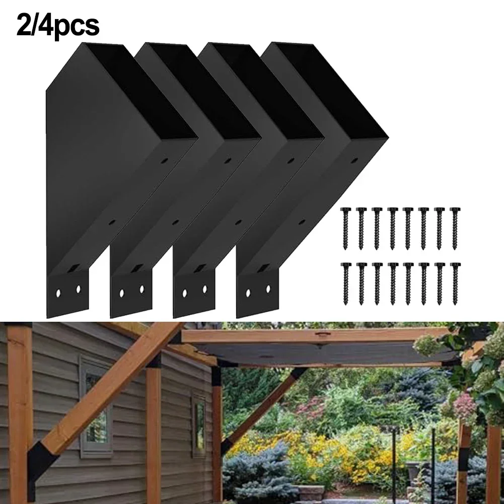 Iron-Pergola-Brackets-Heavy-Duty-Connectors-2mm-Thick-Construction ...
