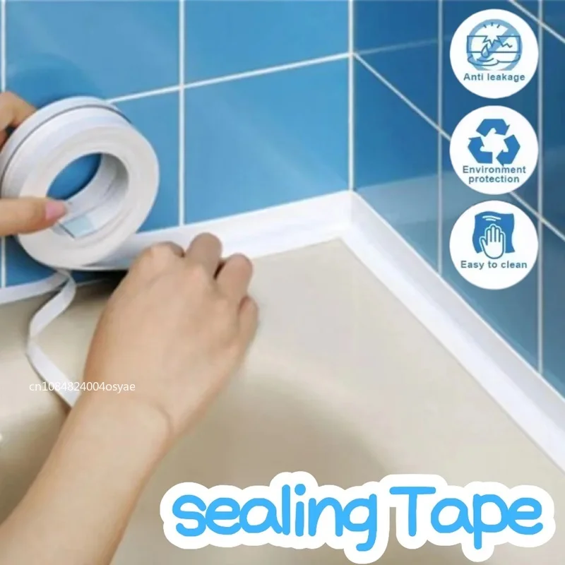 1-Roll-PVC-Sealing-Tape-For-Bathroom-Kitchen-Caulk-Strip-Tape-Self ...