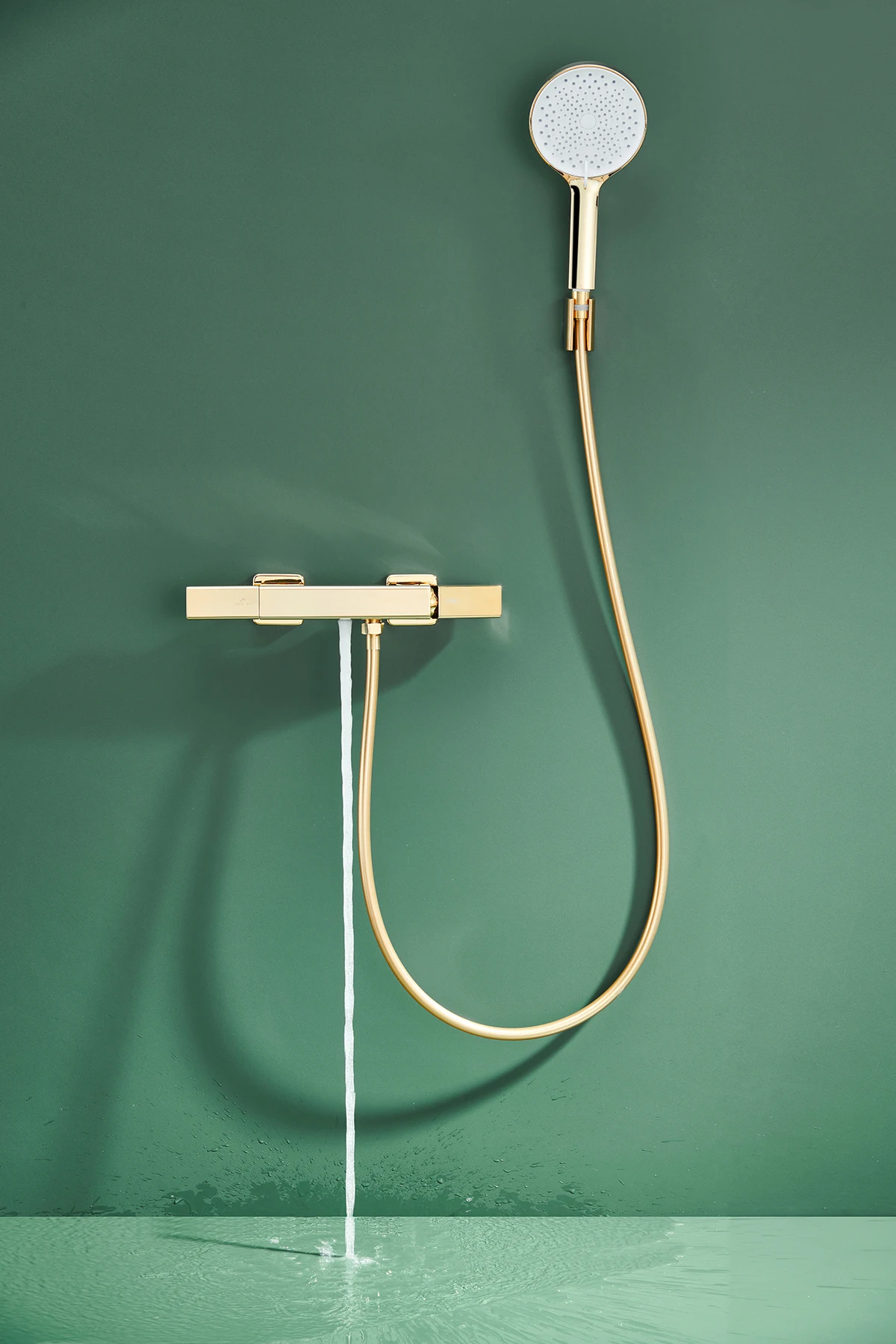 Black-Rainfall-Shower-Mixer-Shower-Faucets-Concealed-Shower-Tap ...