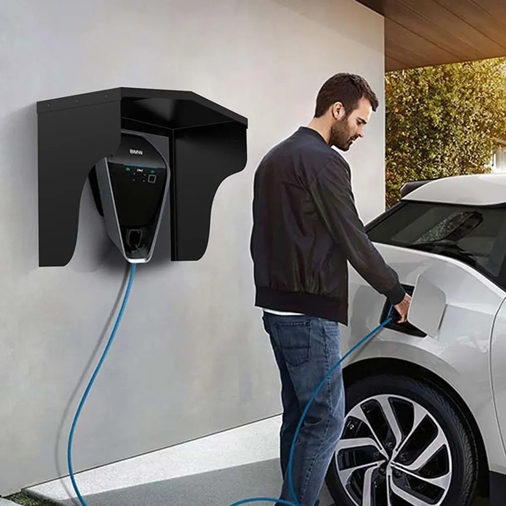Aluminum Charging Station Protective Roof Rain Cover Car Charging Port ...