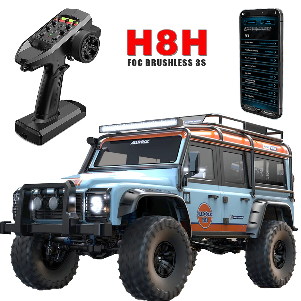 MJX-H8H-V2-FOC-Brushless-1-8-Professional-Climbing-Vehicle-8CH ...
