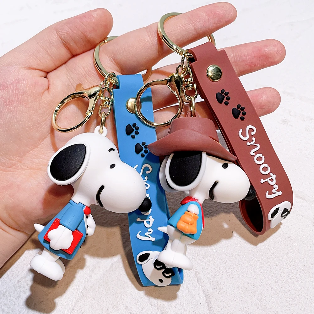 Snoopy-Charlie-Cartoon-Keychain-Bag-Pendant-Cute-Epoxy-Car-Key-Chain ...