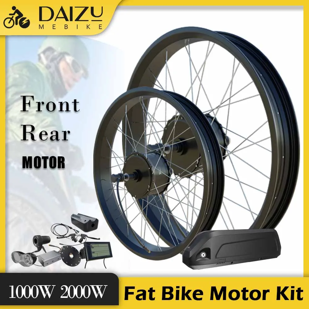 2000W-Fat-E-Bike-Conversion-Kit-Droupout-170mm-190mm-Front-Rear-Hub ...