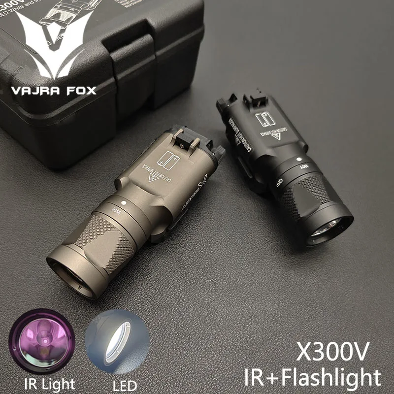 Tactical SF X300V-IR Infrared Night Vision Weapon Pistol Gun Light 500 ...