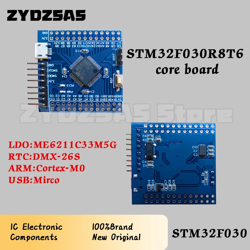 STM32F030R8T6-core-board-STM32F030-minimal-system-new-development-board ...