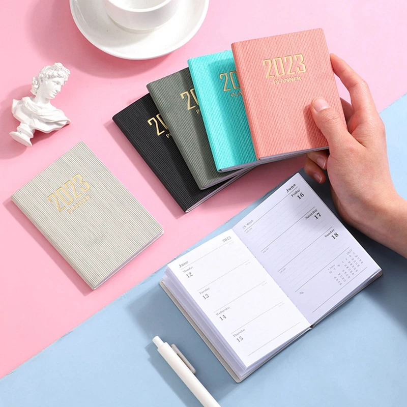A7-Mini-Notebook-2023-365-Days-Portable-Pocket-Notepad-Daily-Weekly ...