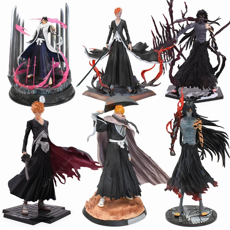 Anime-Bleach-Figurine-Kurosaki-Ichigo-Kuchiki-Byakuya-Neliel-Tu ...