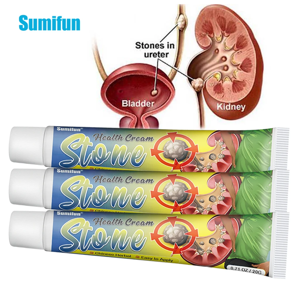 Sumifun-1-3pcs-Kidney-Stones-Removal-Cream-Treat-Gallstones-Renal ...