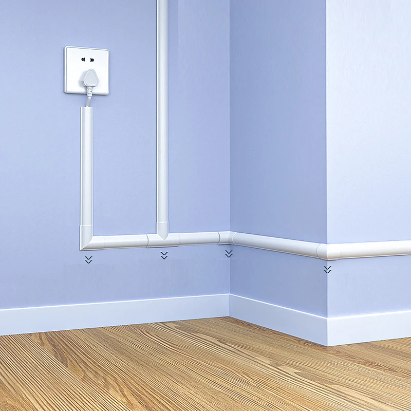 Cord-Cover-Self-Adhesive-Wire-Hiders-Half-Round-Cable-Raceway-To-Hide ...