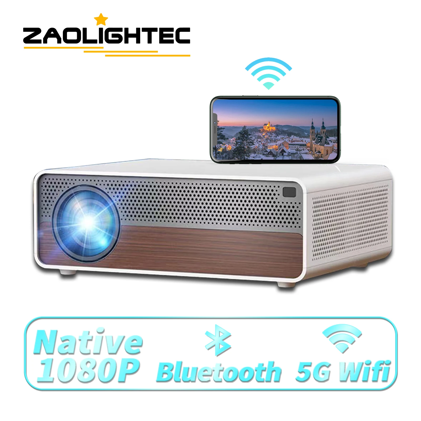 ZAOLIGHTEC-A40-Full-HD-1080P-Projector-7500-Lumens-LED-Home-Theater ...