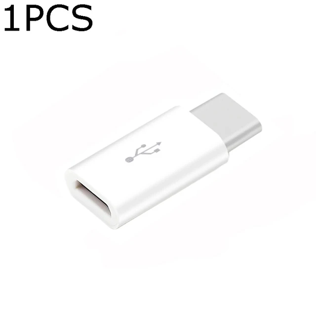 1/3/5Pcs Micro USB Female To Type C Male Adapter Converter Micro-B To ...